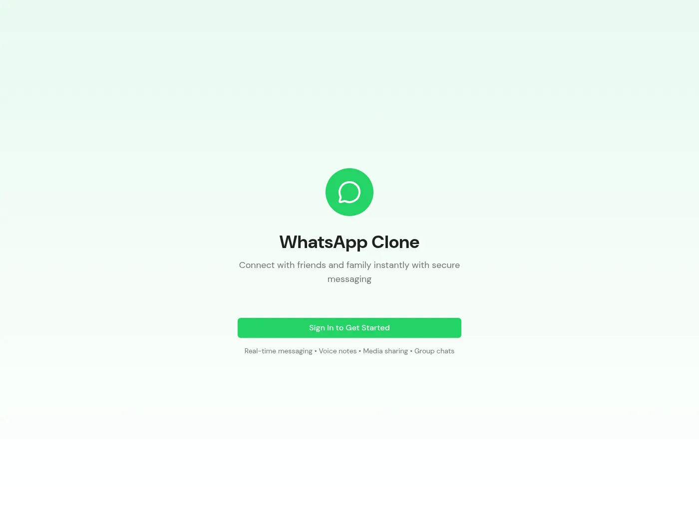 WhatsApp Clone