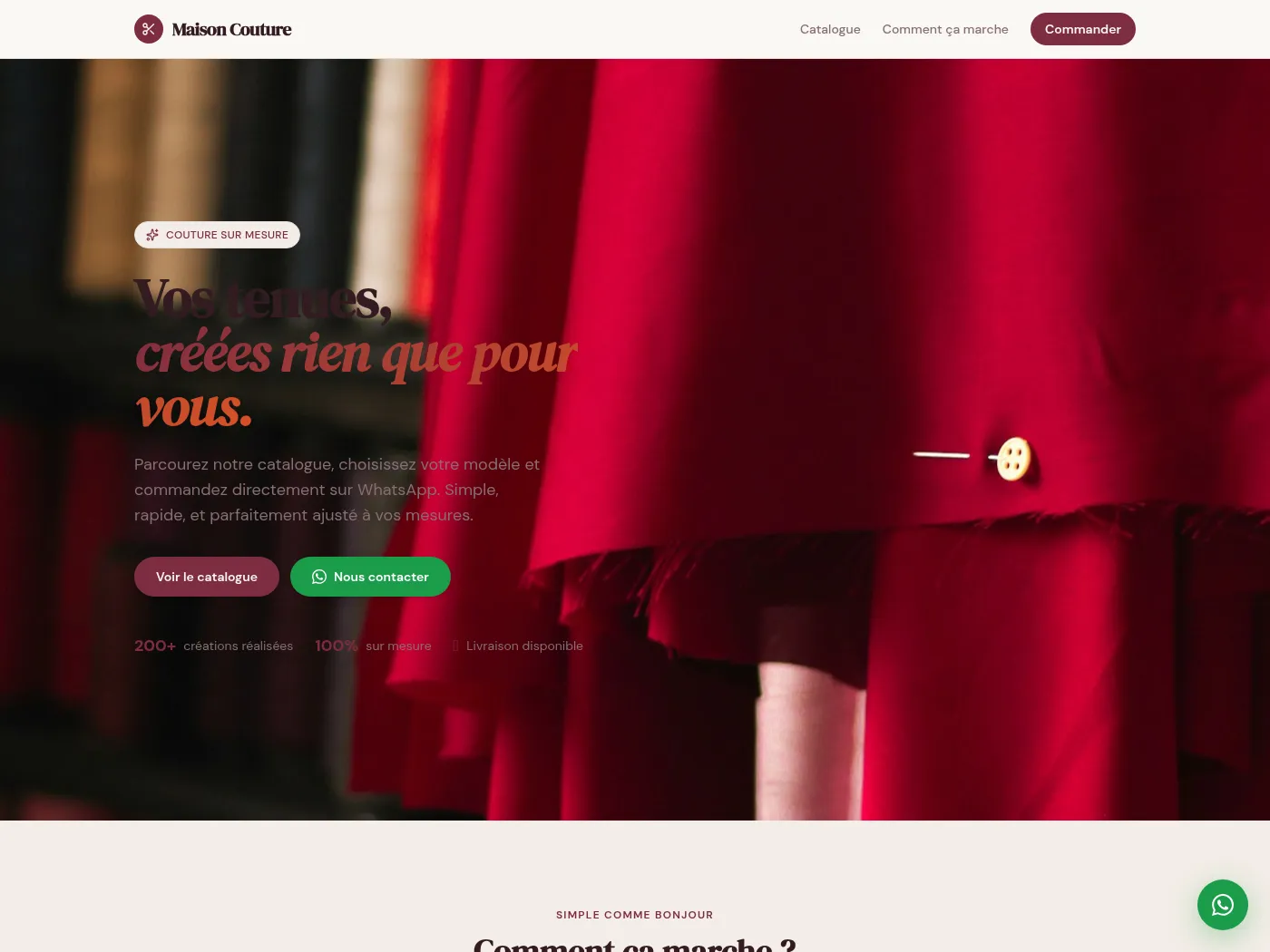 Couture WhatsApp Catalogue