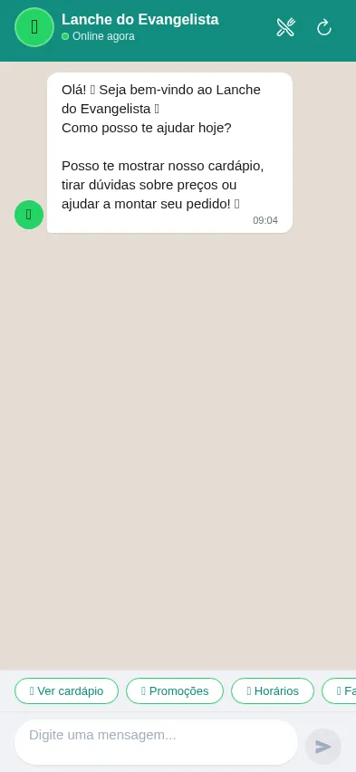 WhatsApp Delivery Chatbot