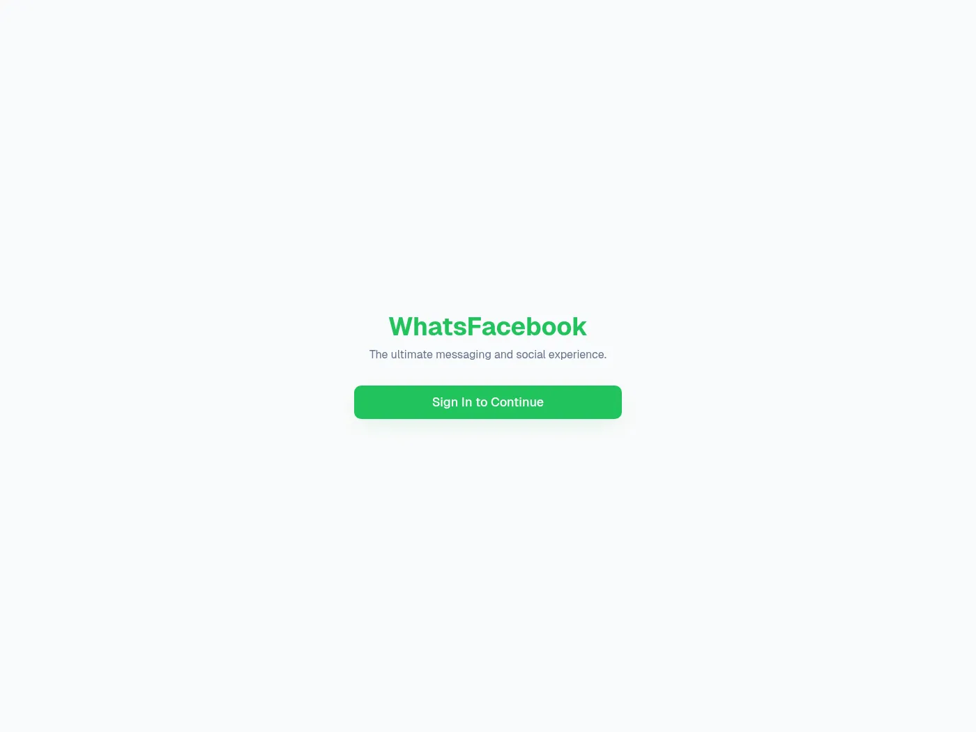 WhatsFacebook Chat Suite