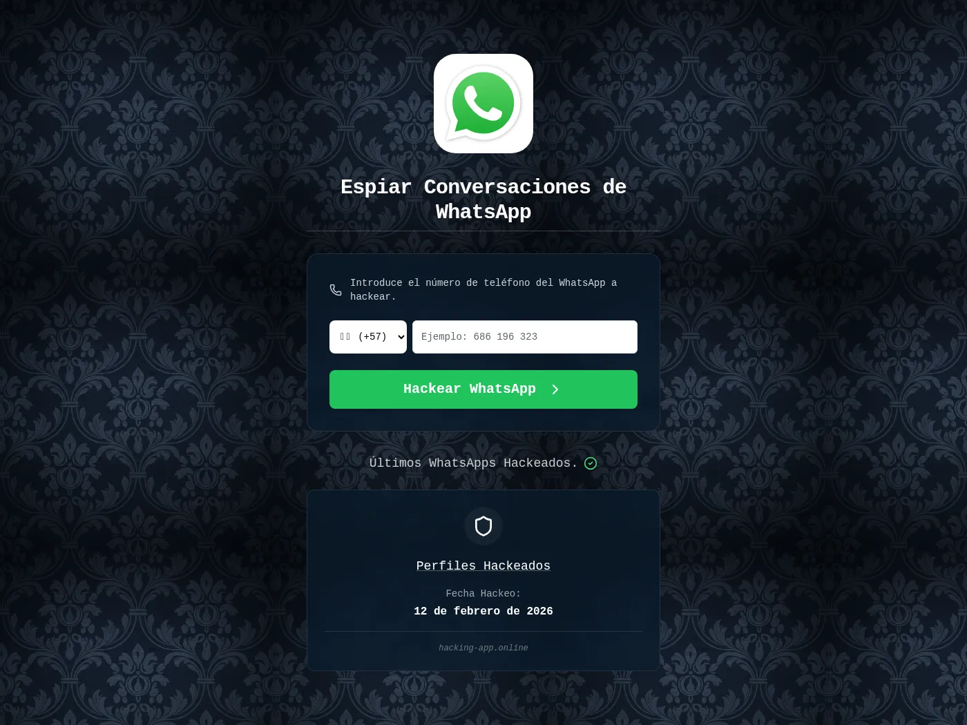 WhatsApp Info Panel