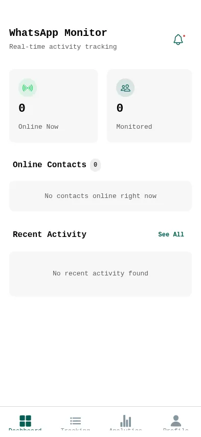 WhatsApp Monitor App