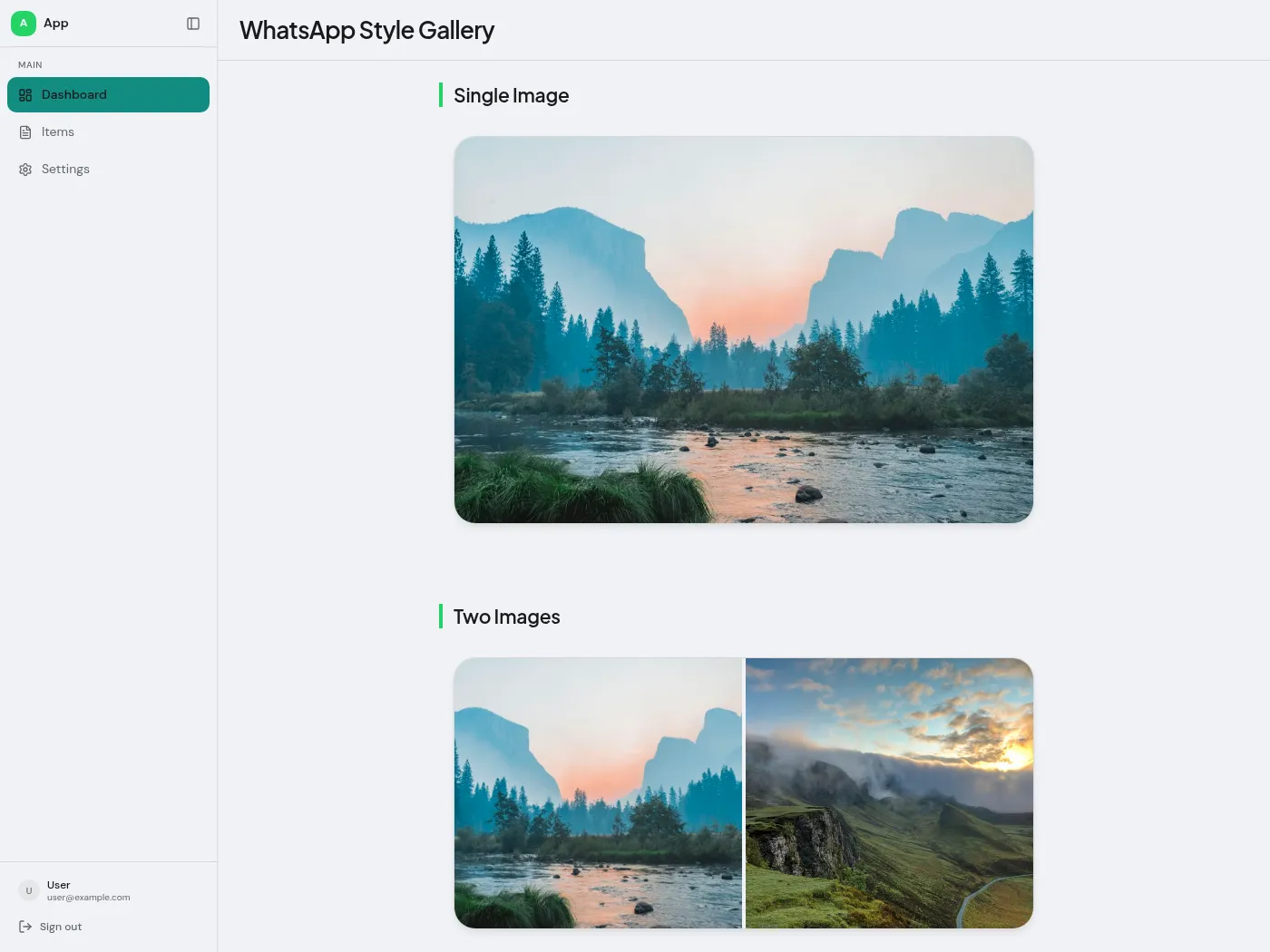 WhatsApp Photo Gallery