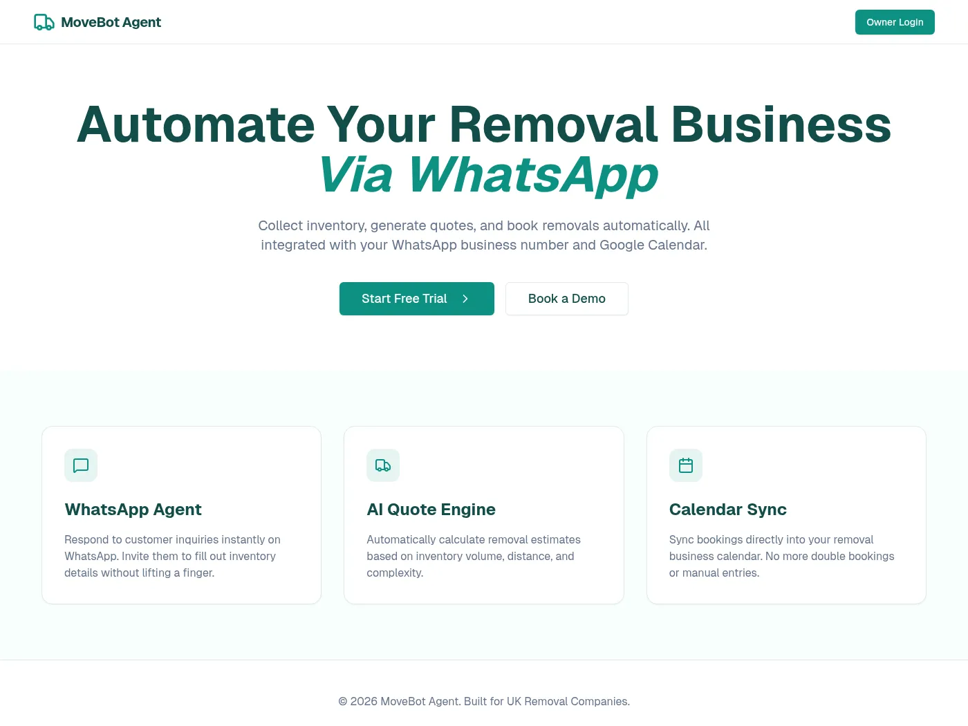 MoveBot Agent