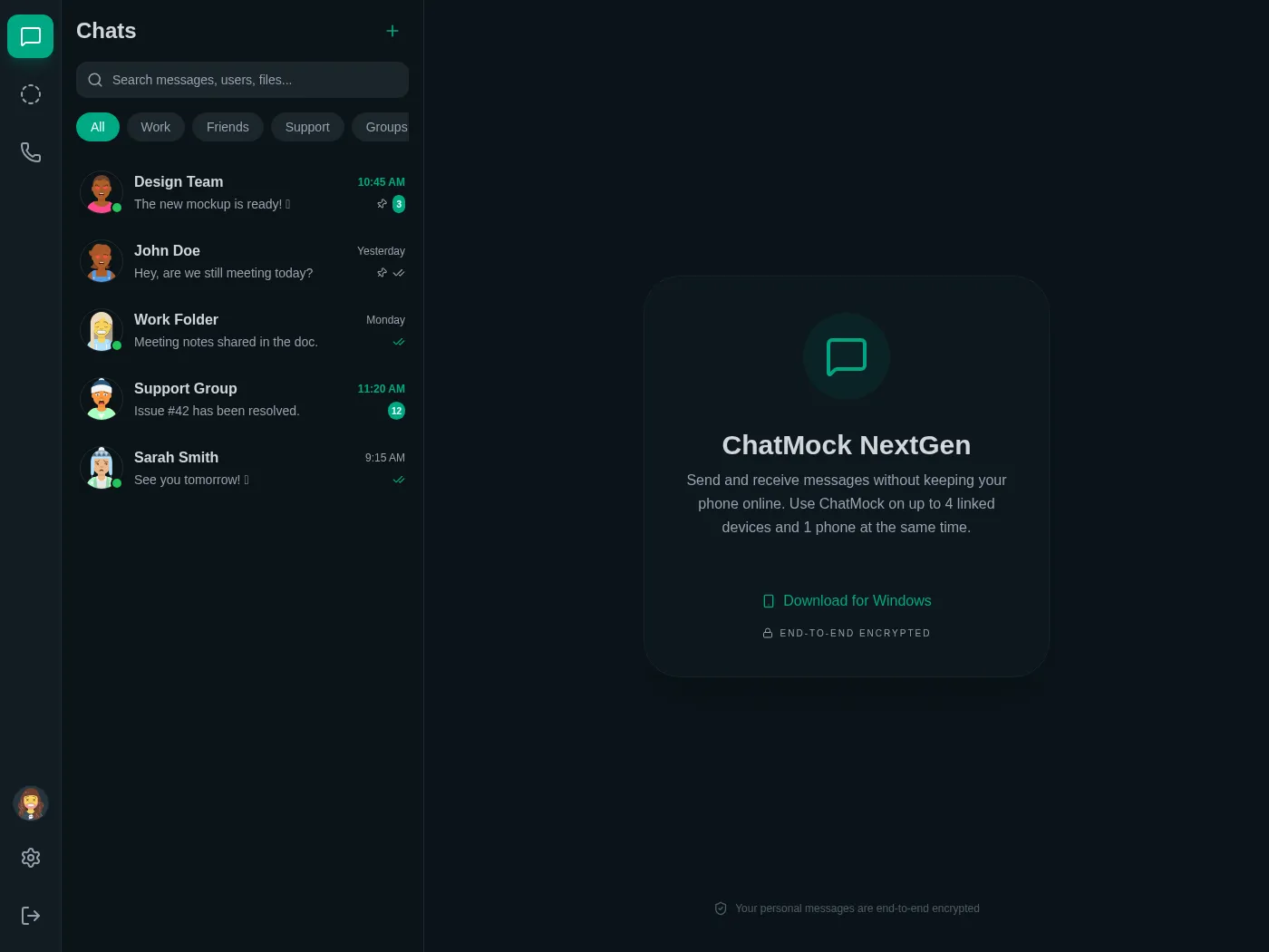 ChatMock NextGen UI