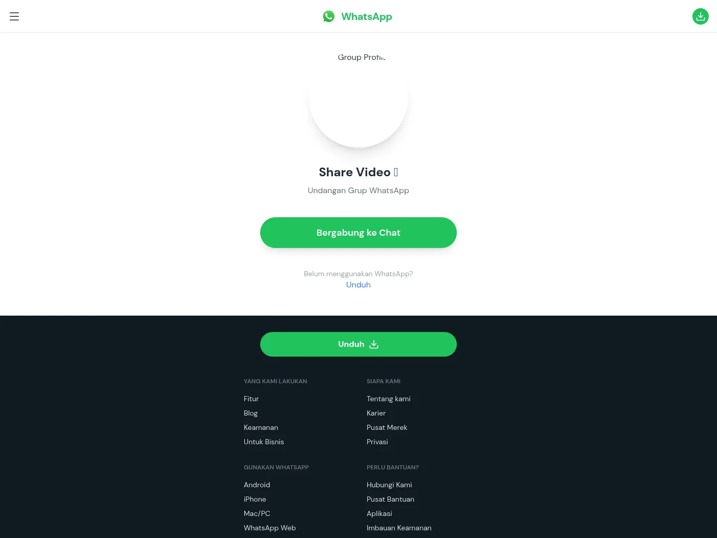 WhatsJoin Web Simulator