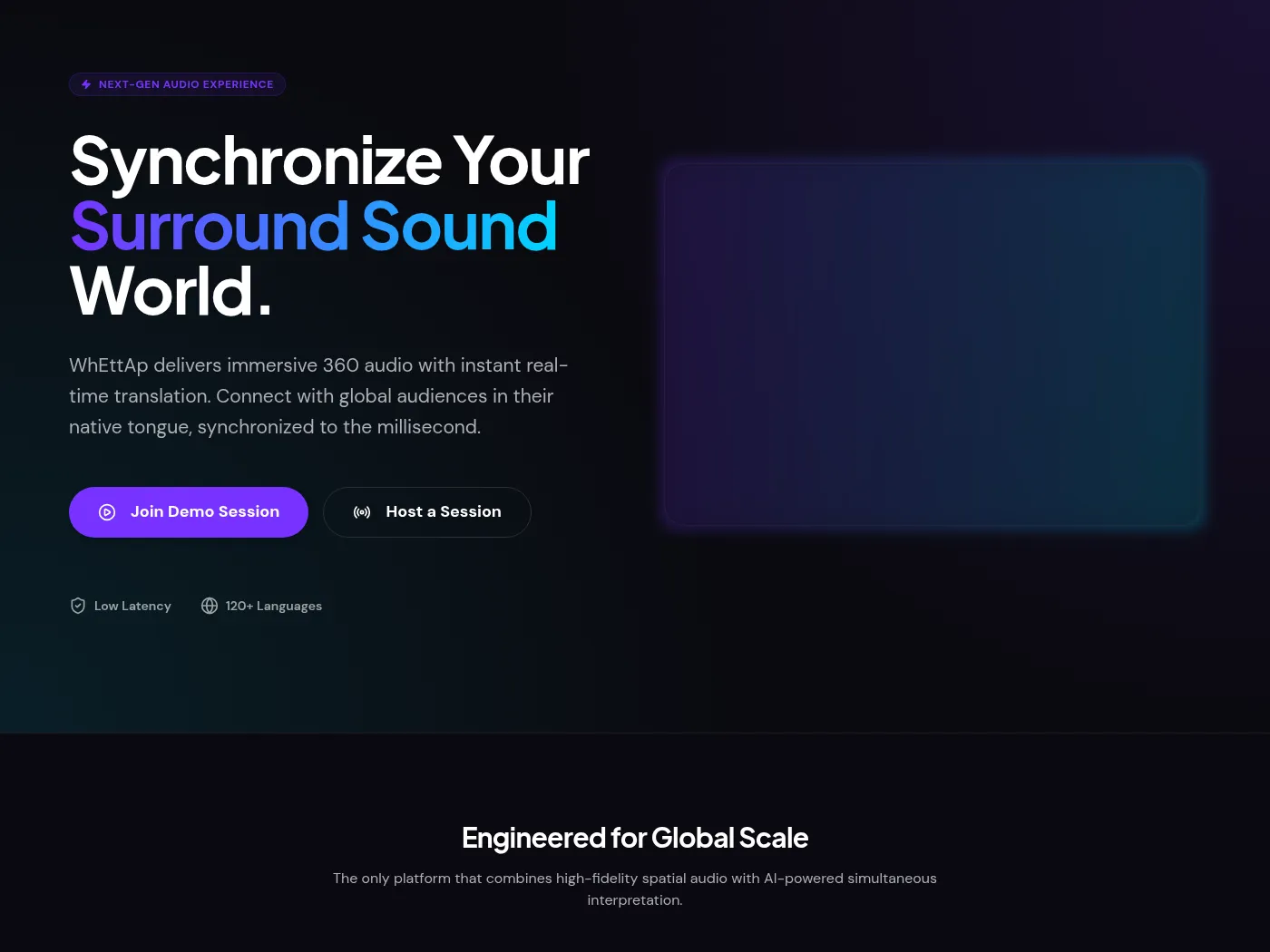 WhEttAp Audio Sync