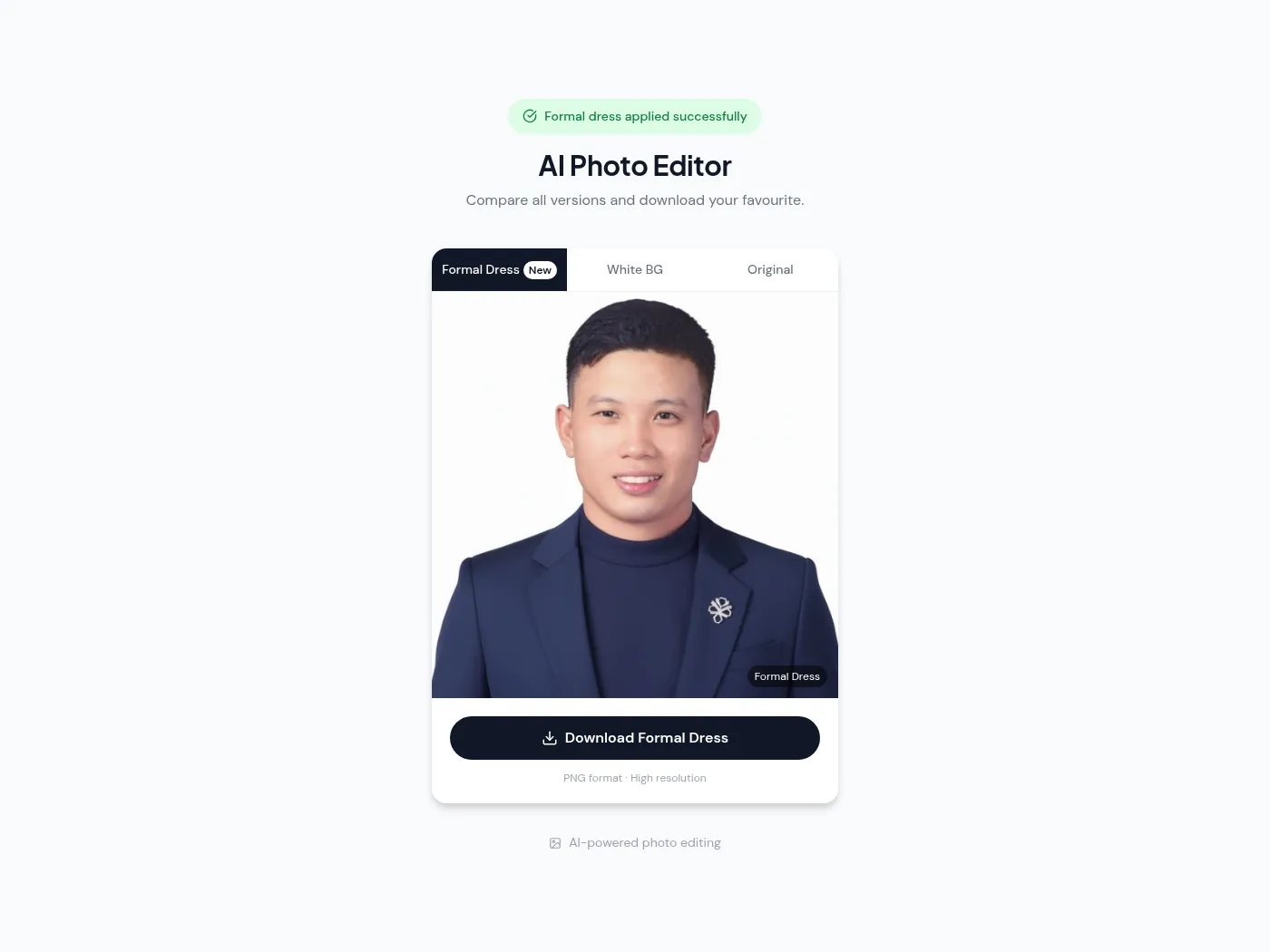 White Background Switcher