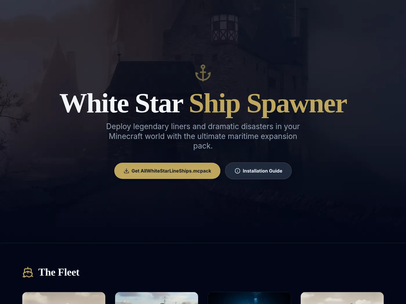 White Star Ship Spawner