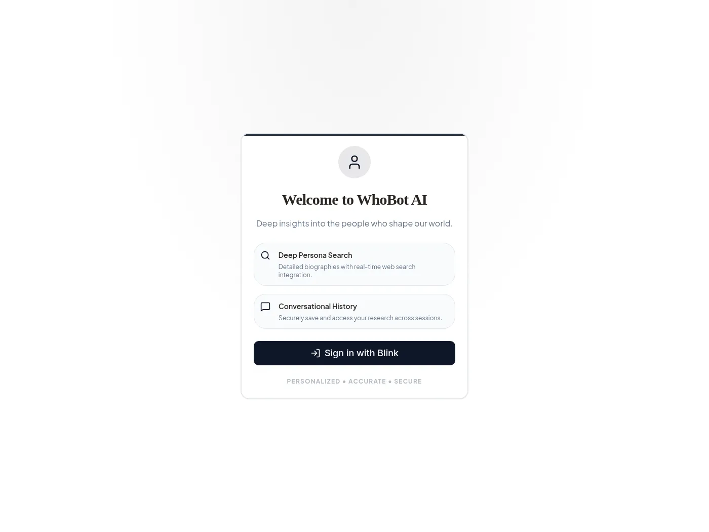 WhoBot AI
