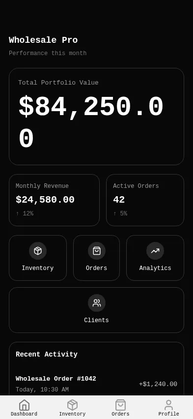 Wholesale App Pro