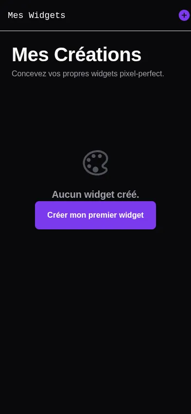 WidgetCrafter