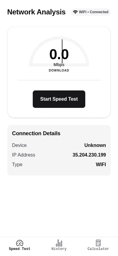 WiFi & 4G Speed Meter