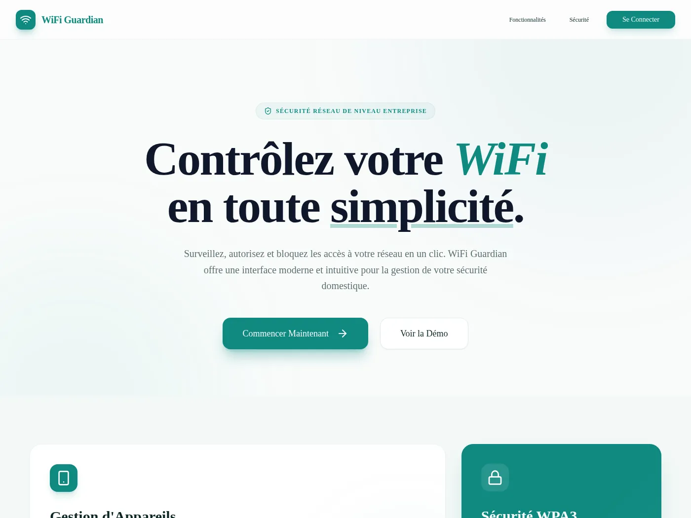 WiFi Access Guardian