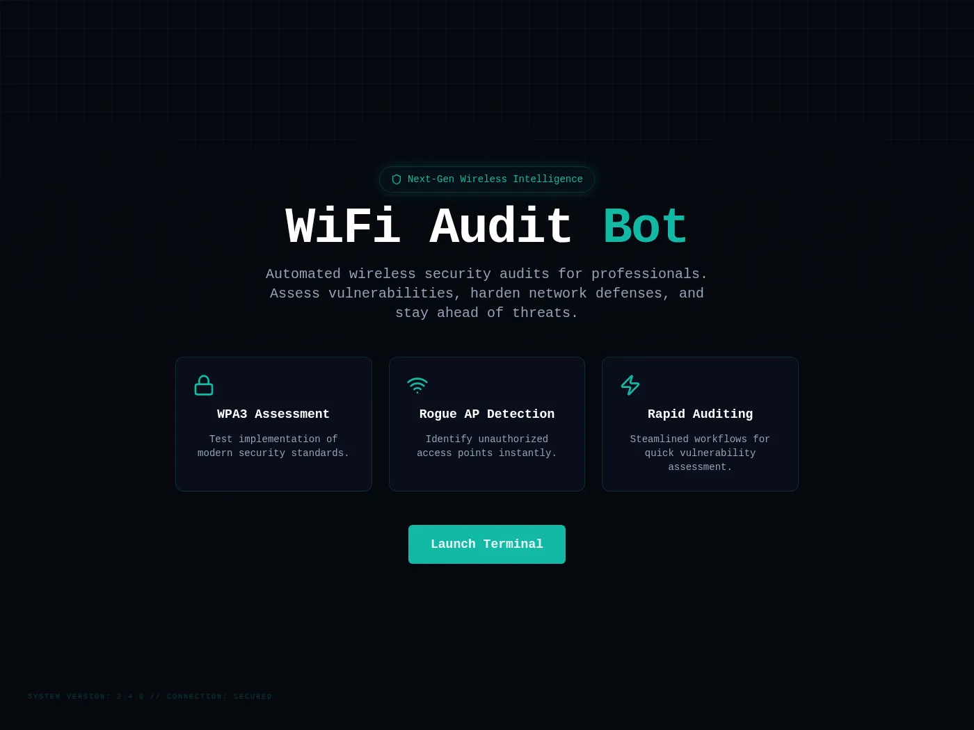WiFi Audit Bot