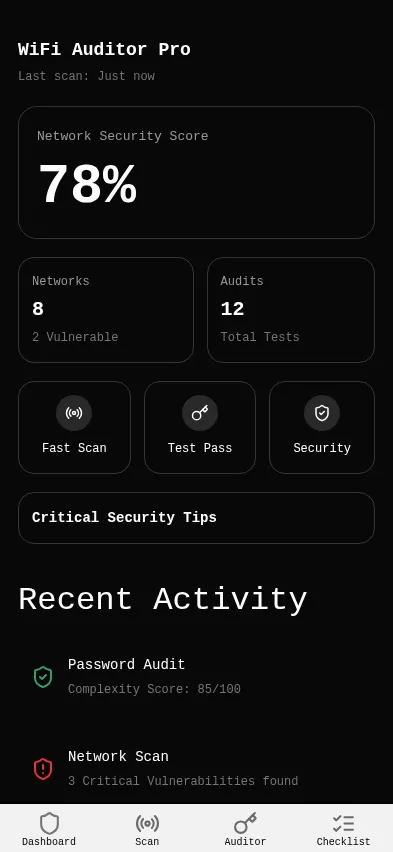 WiFi Auditor Pro