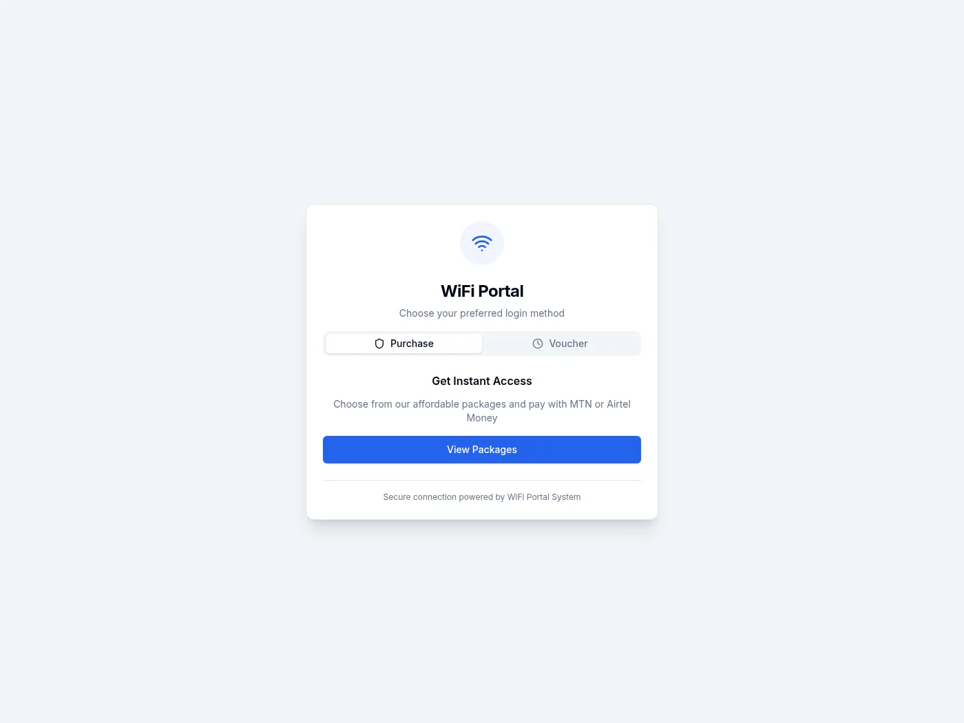 WiFi Captive Portal & Admin Dashboard System