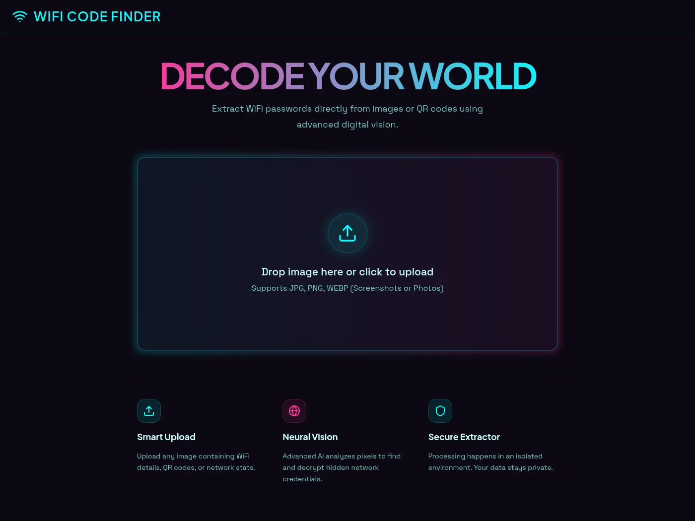 WiFi Code Finder
