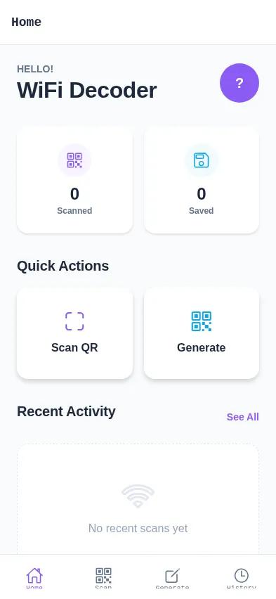 WiFi Decoder App