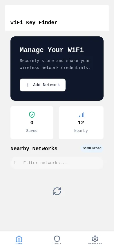 Wifi Key Finder