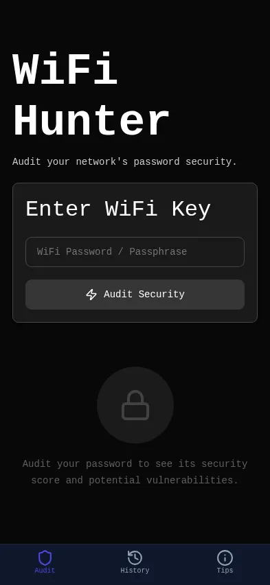 WiFi Key Hunter