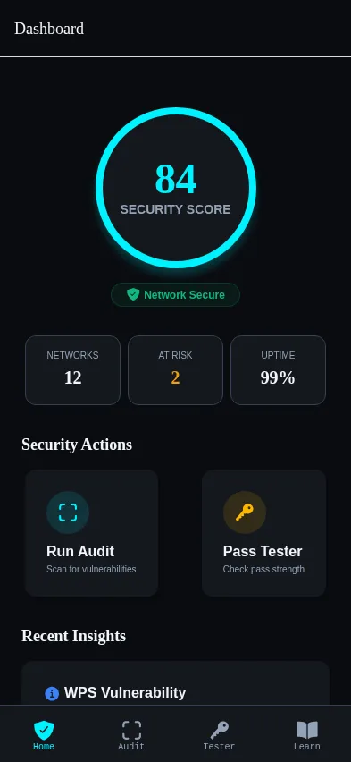 Wifi Key Tester