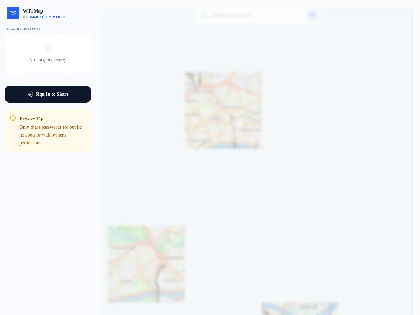 WiFi Map Finder