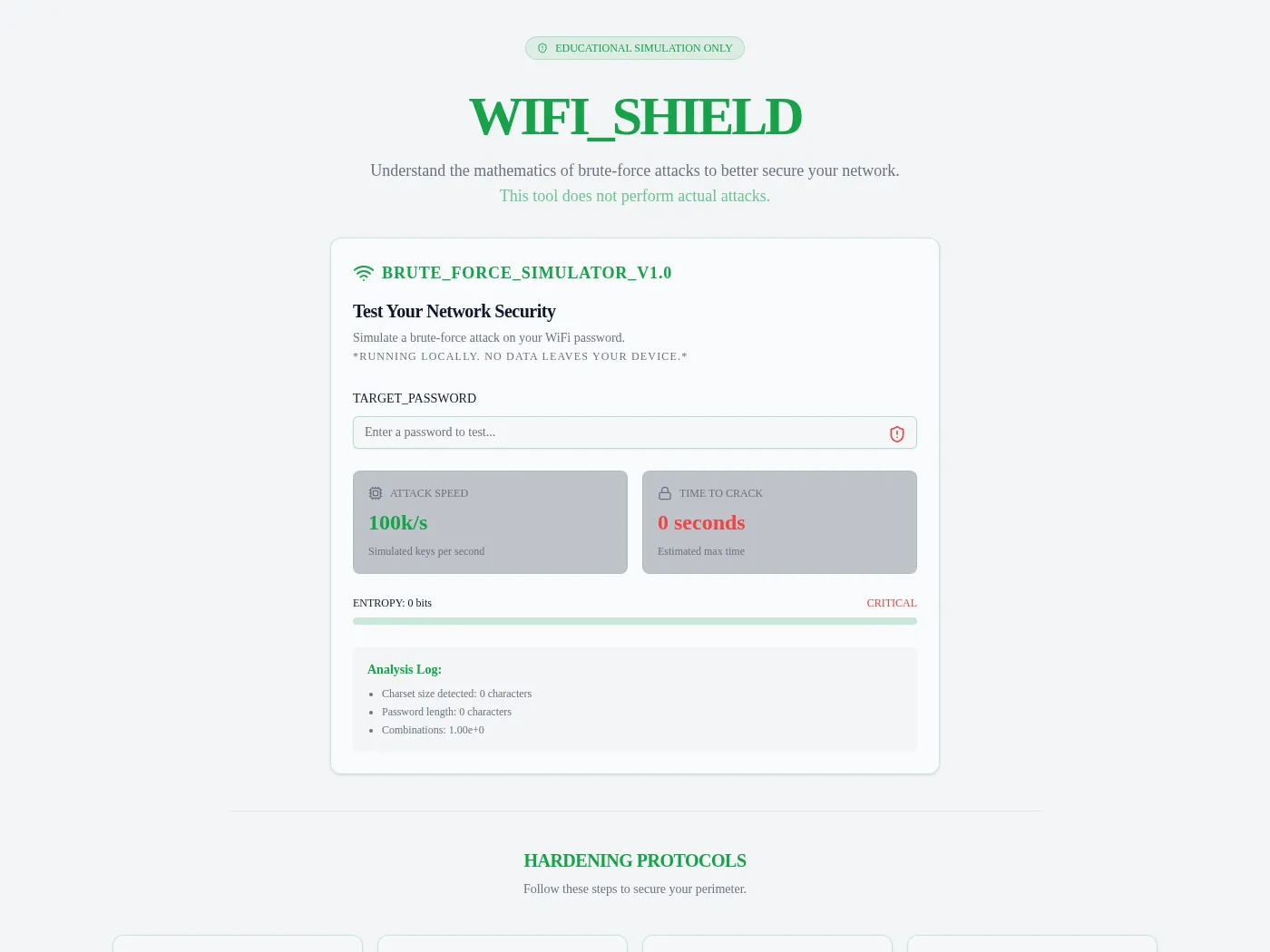 WiFi Password Cracker