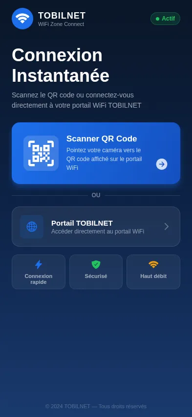 WiFi QR Connect