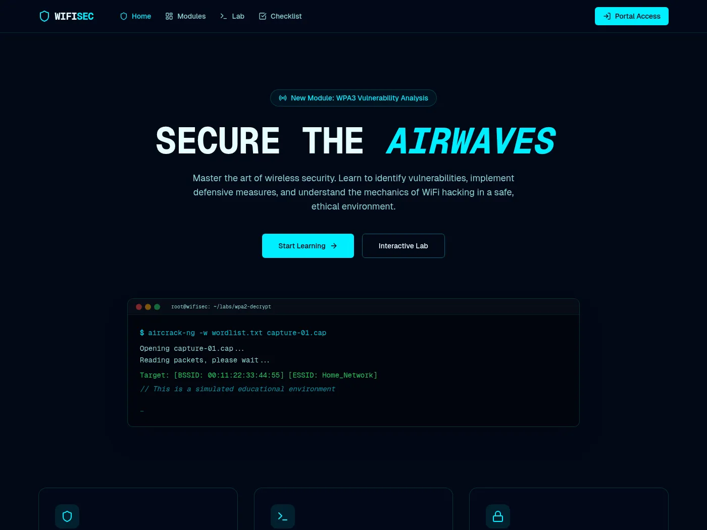 WiFi Security Hub