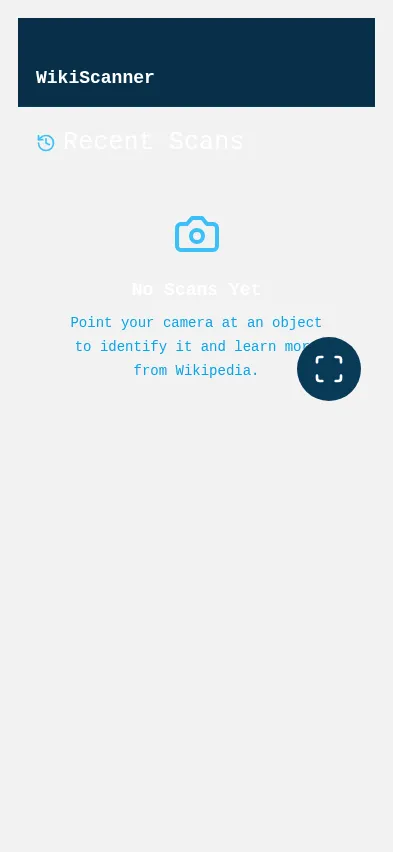 Wiki Objects Scanner