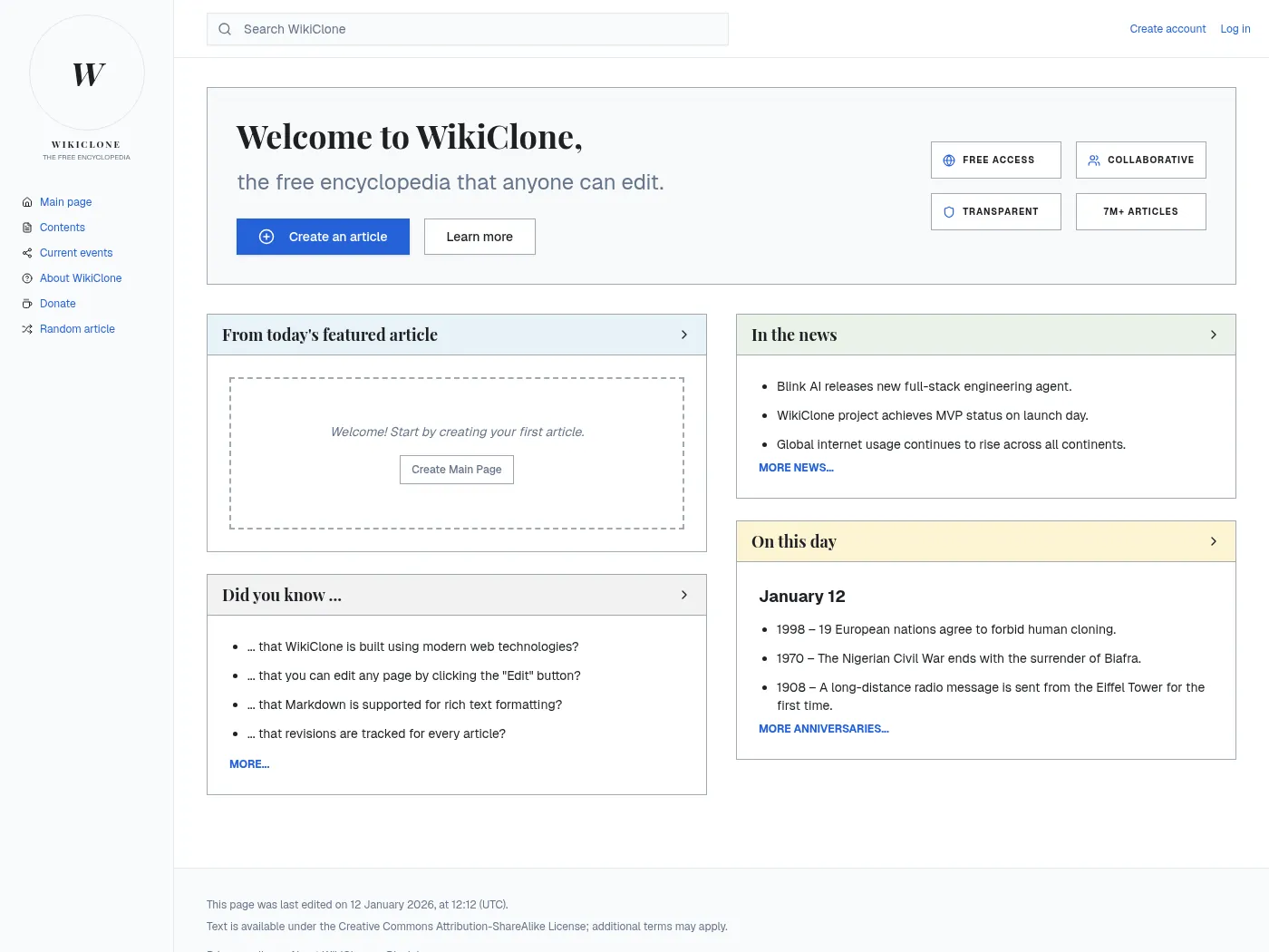 WikiClone
