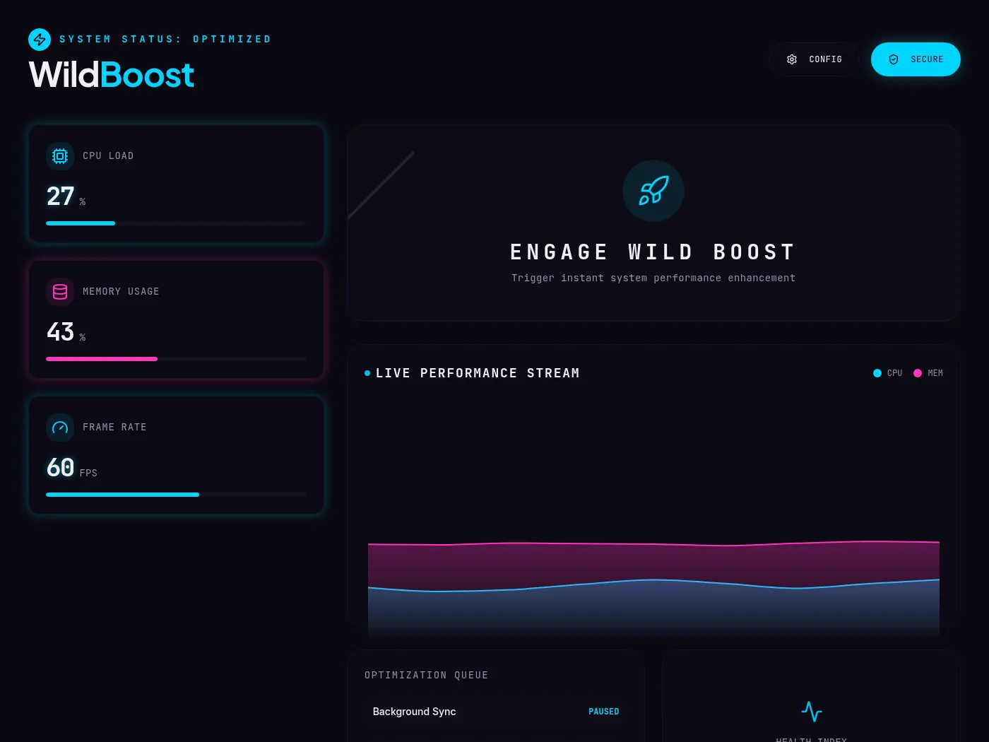 WildBoost Dashboard
