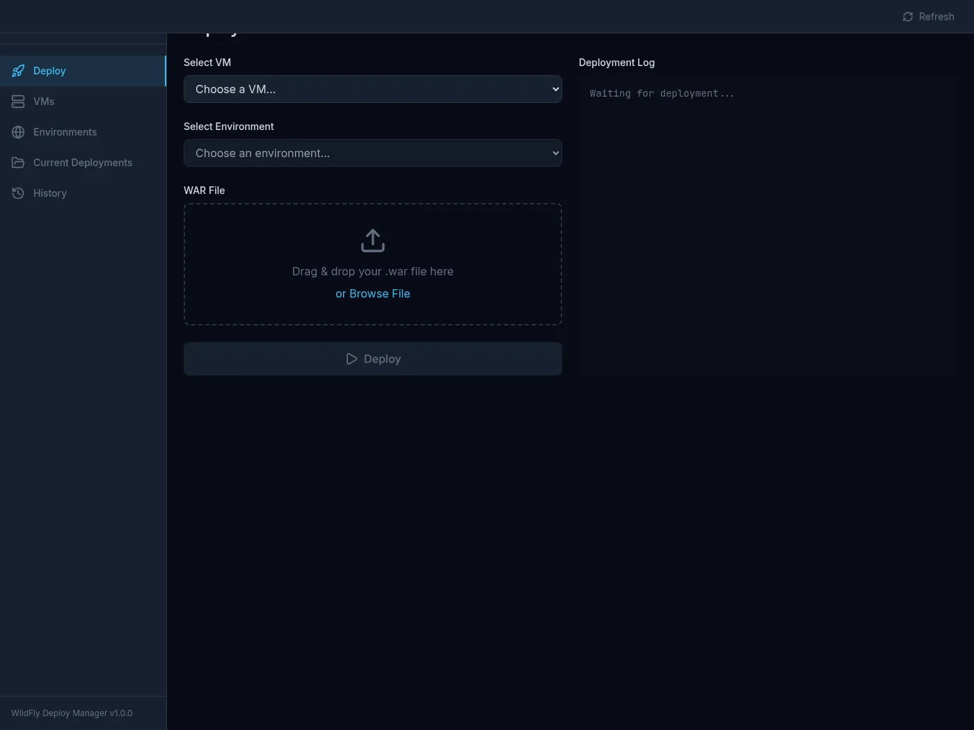 WildFly Deploy Manager