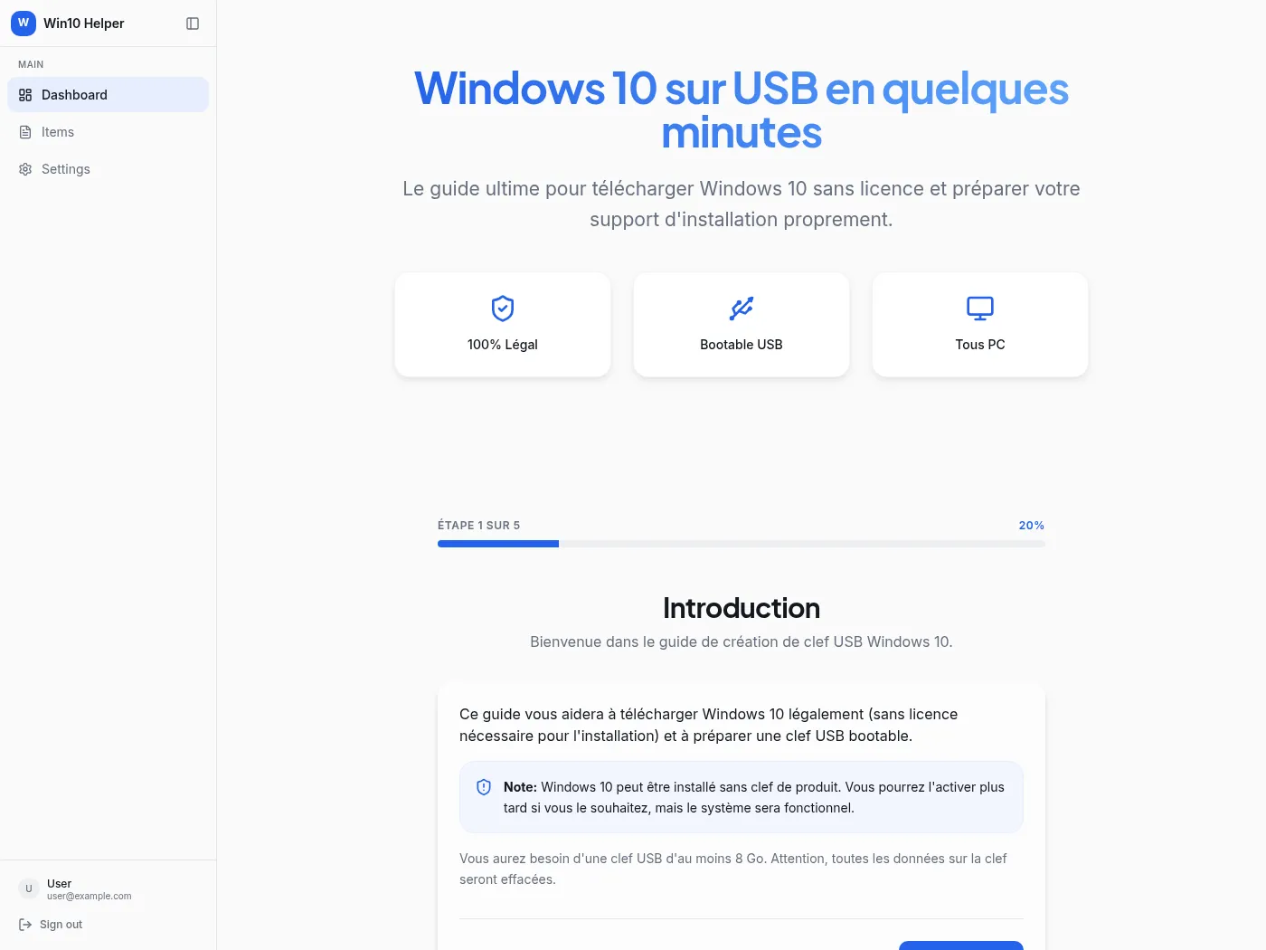 Win10 Boot USB Helper