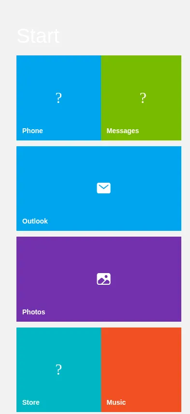 Win8 Mobile Experience