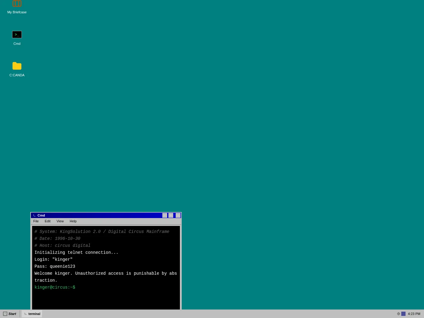 Win95 Linux Console