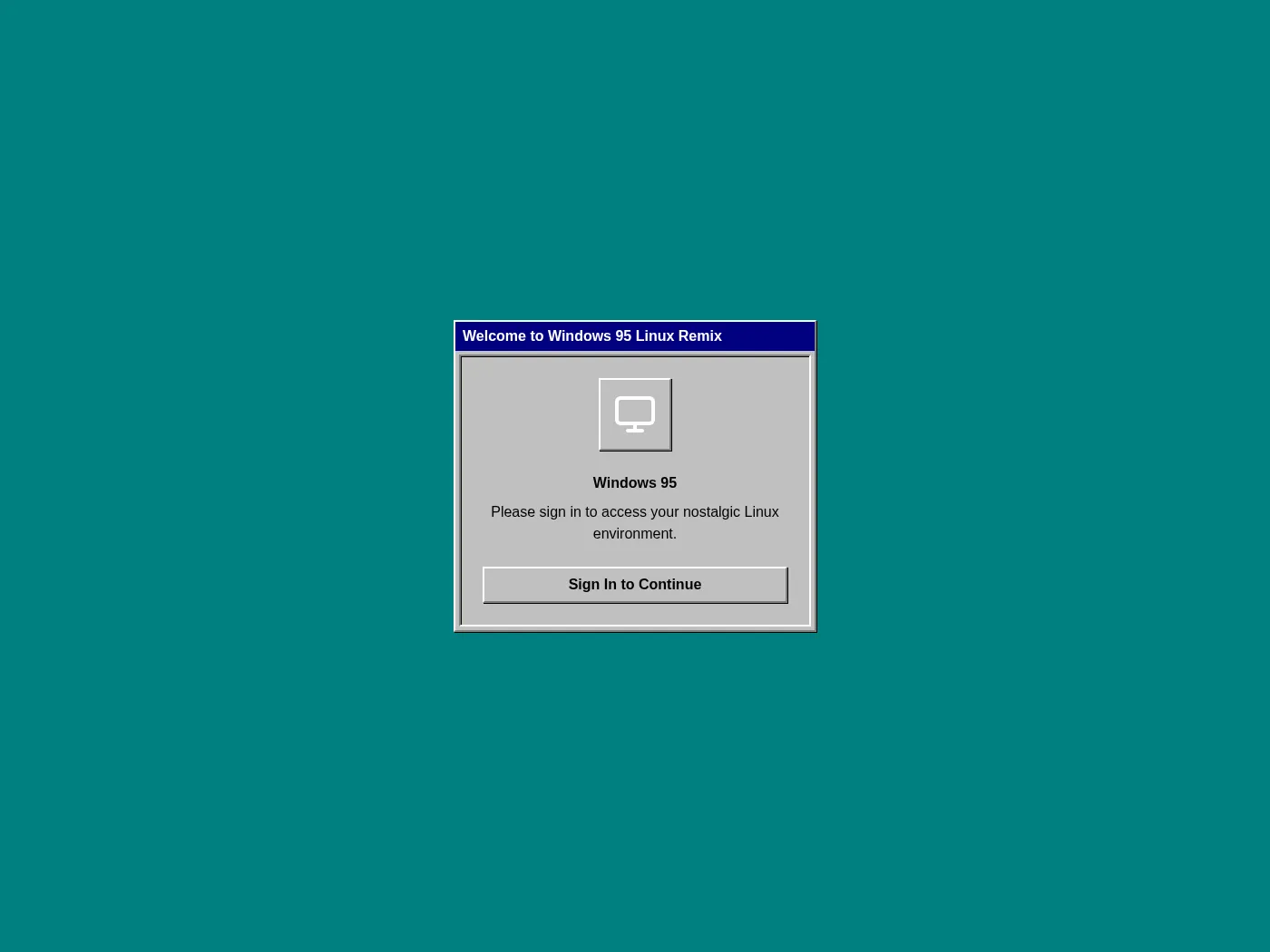 Win95 Linux Remix