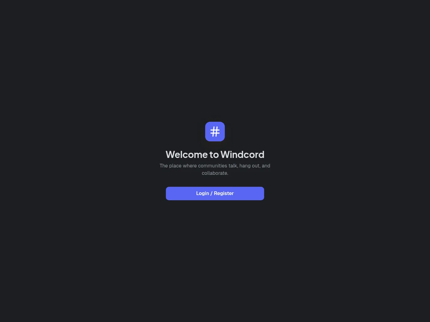 Windcord Chat Platform
