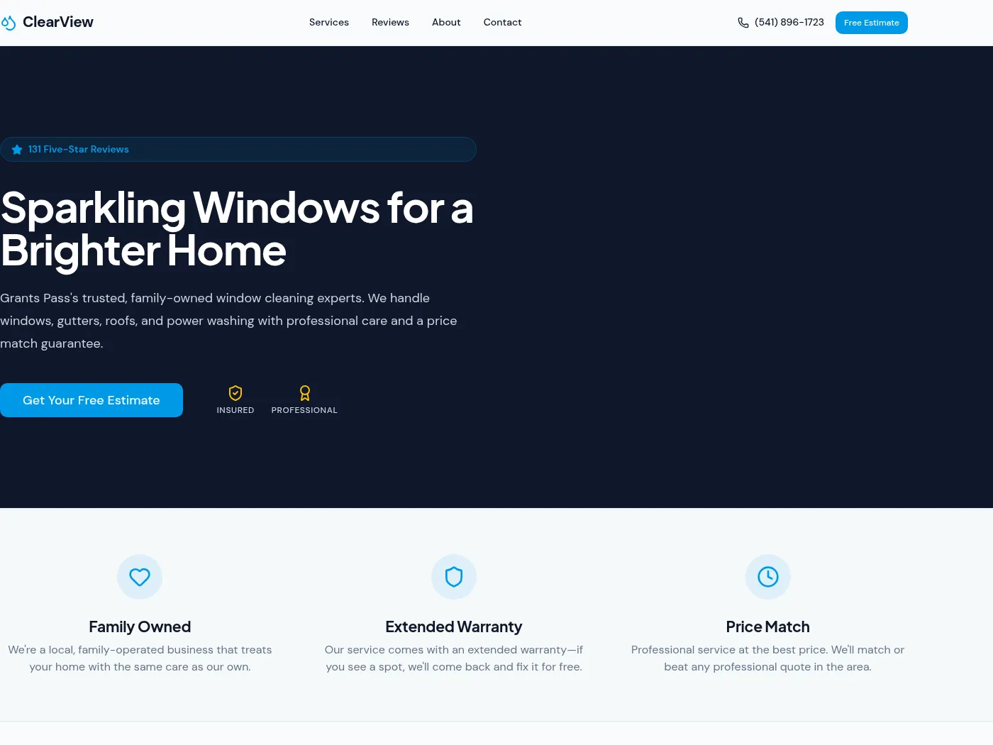 ClearView Window Cleaning