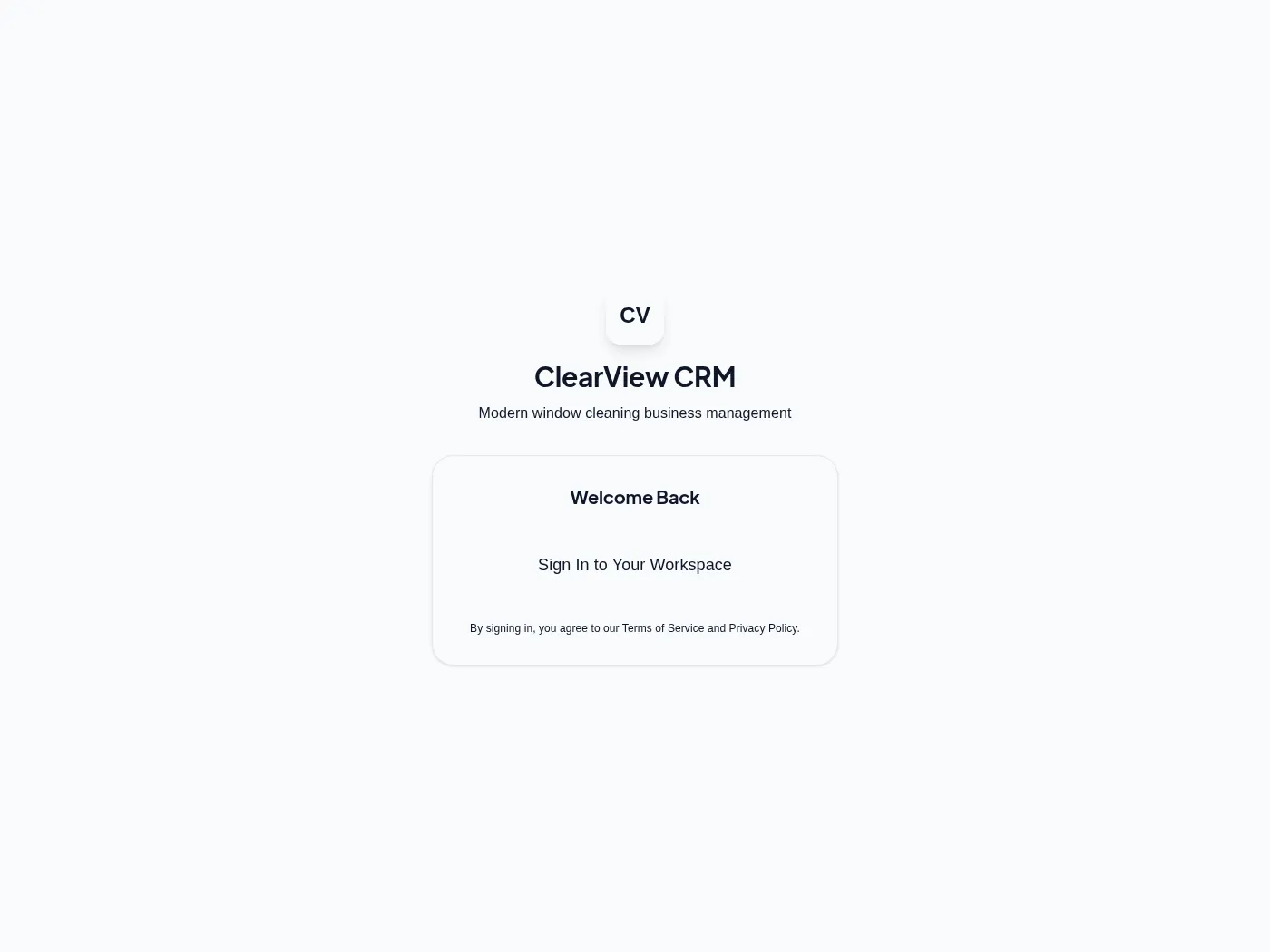 ClearView CRM