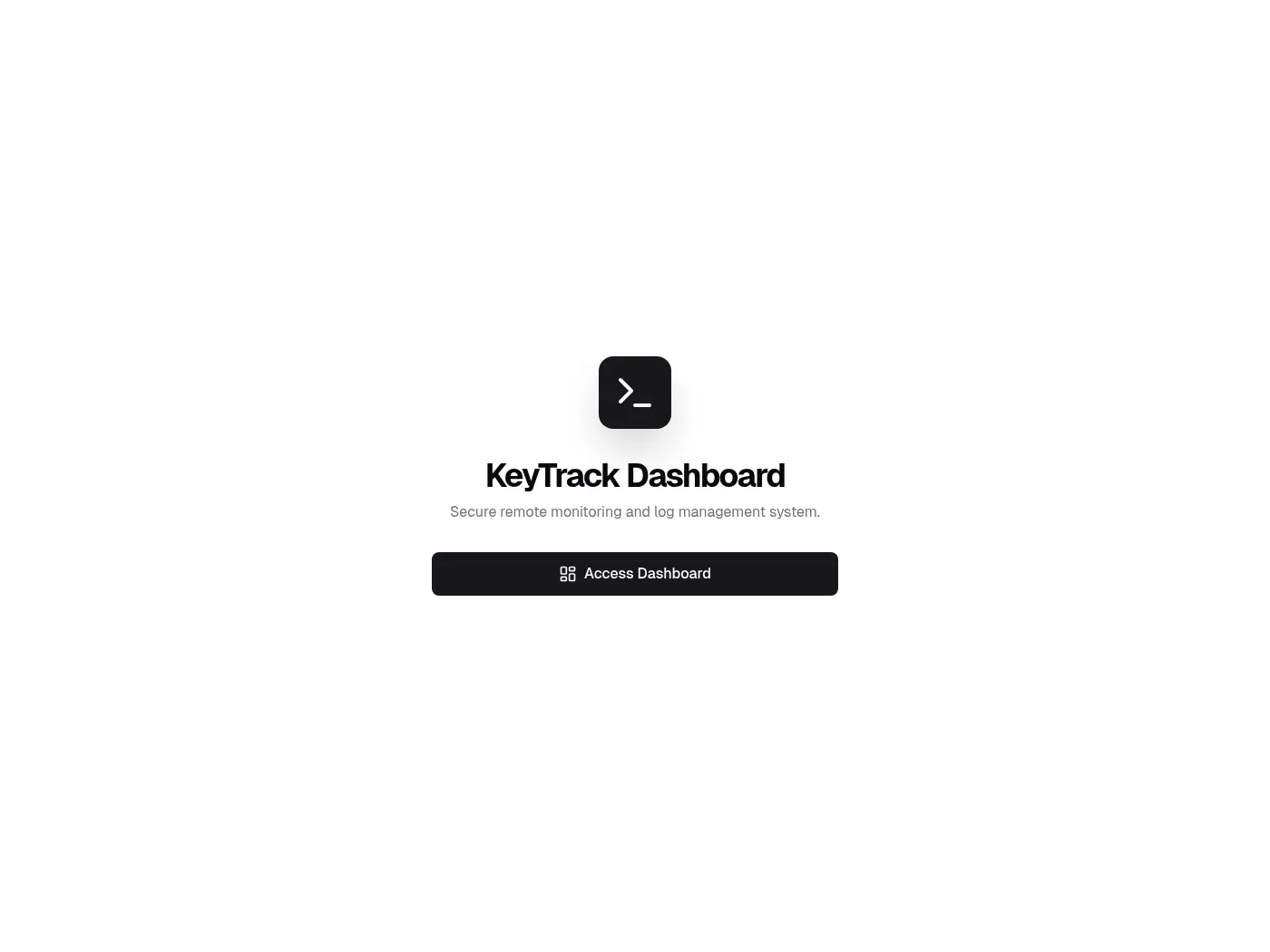 KeyTrack Dashboard