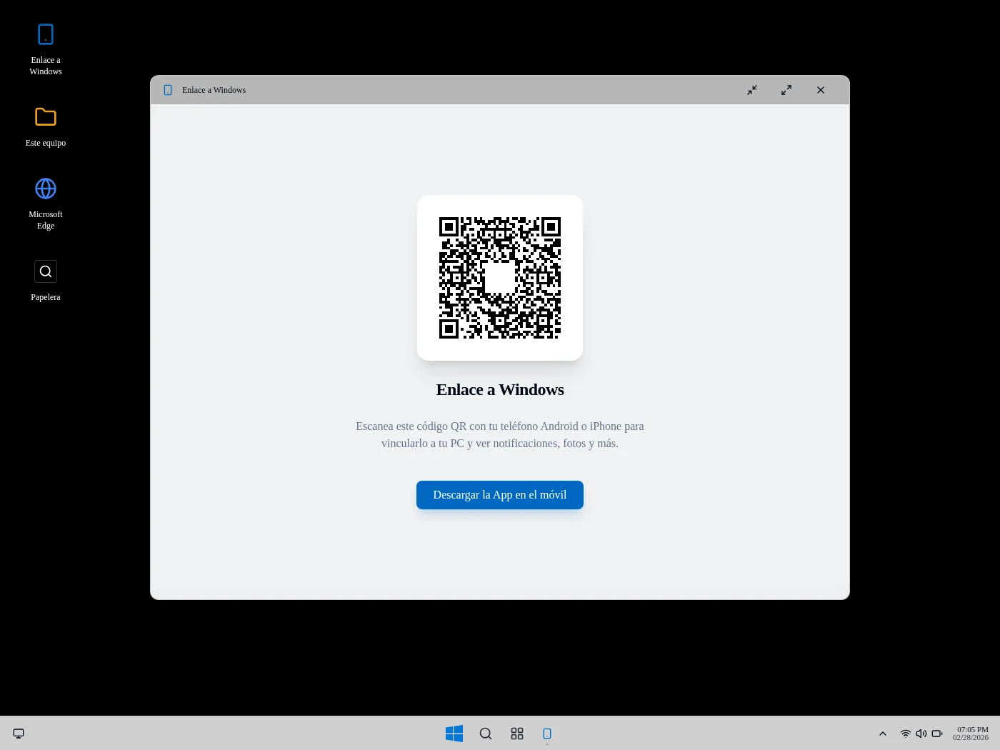 Windows 11 QR Launcher