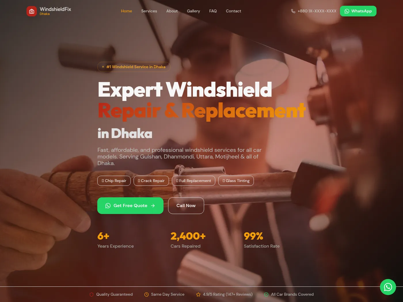 WindshieldFix Dhaka