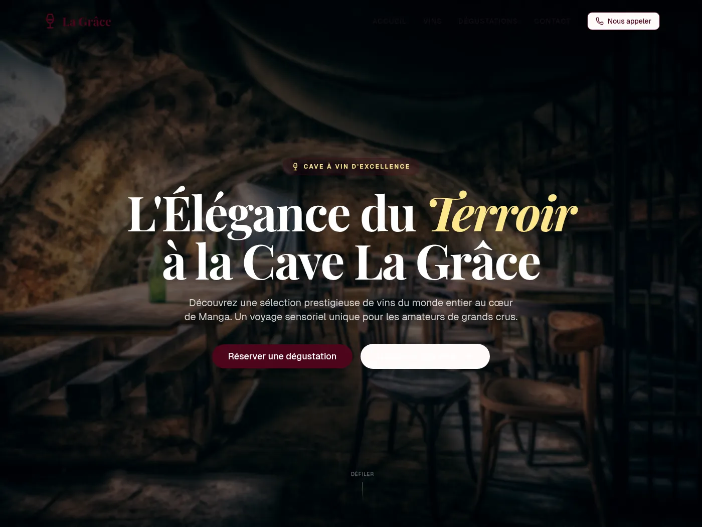 Wine Cellar Showcase