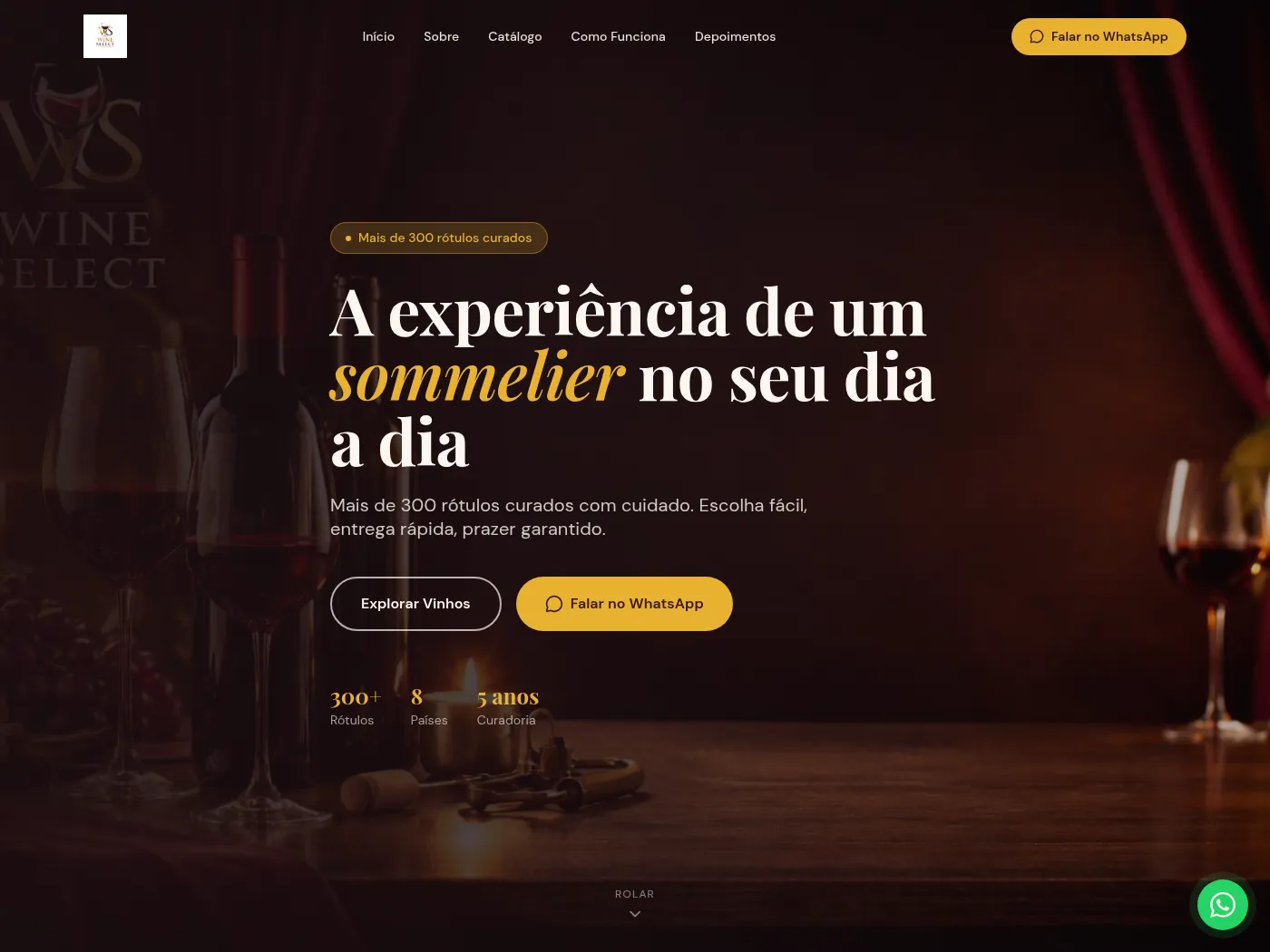 Wine Select Web Portal