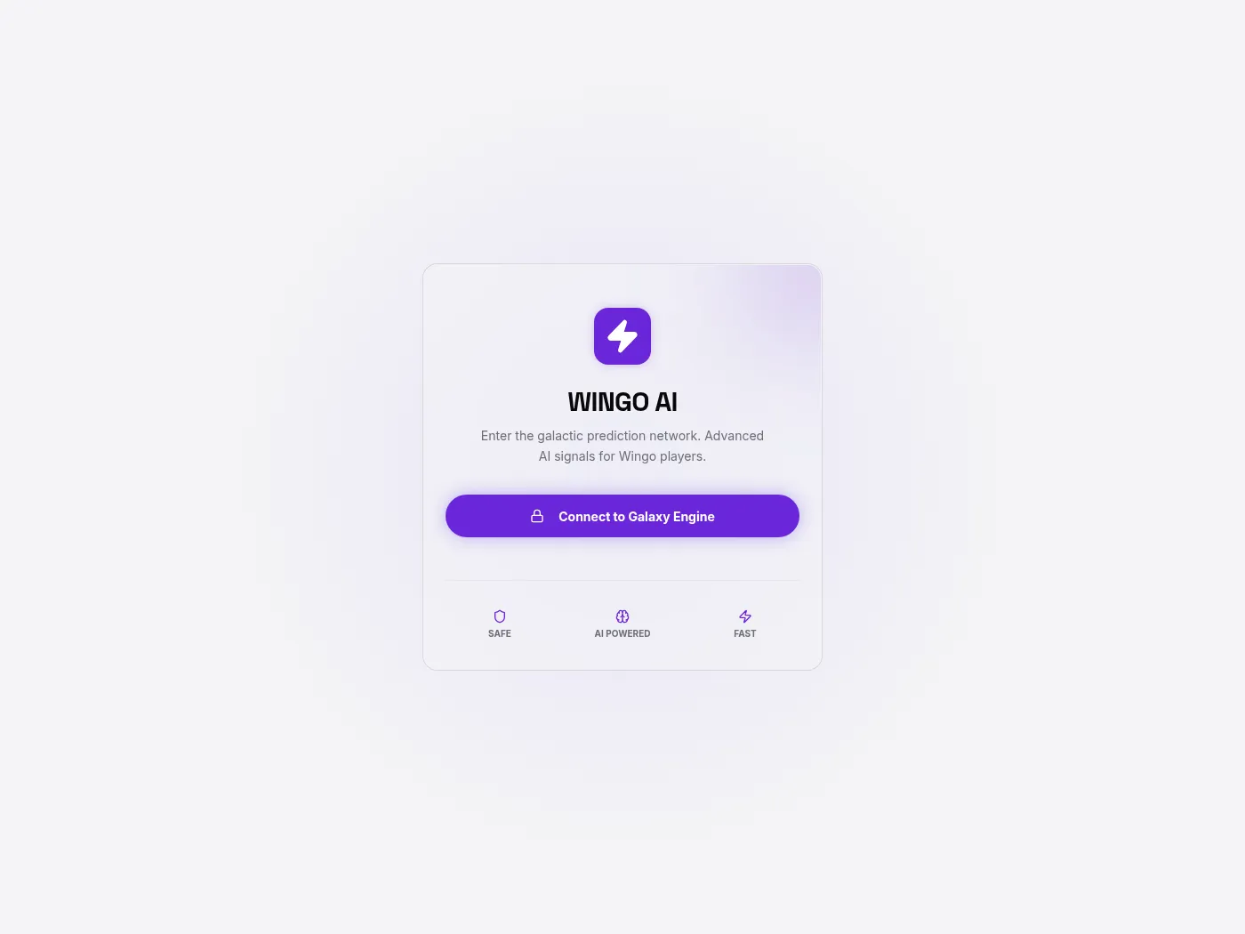 Wingo AI Predictor