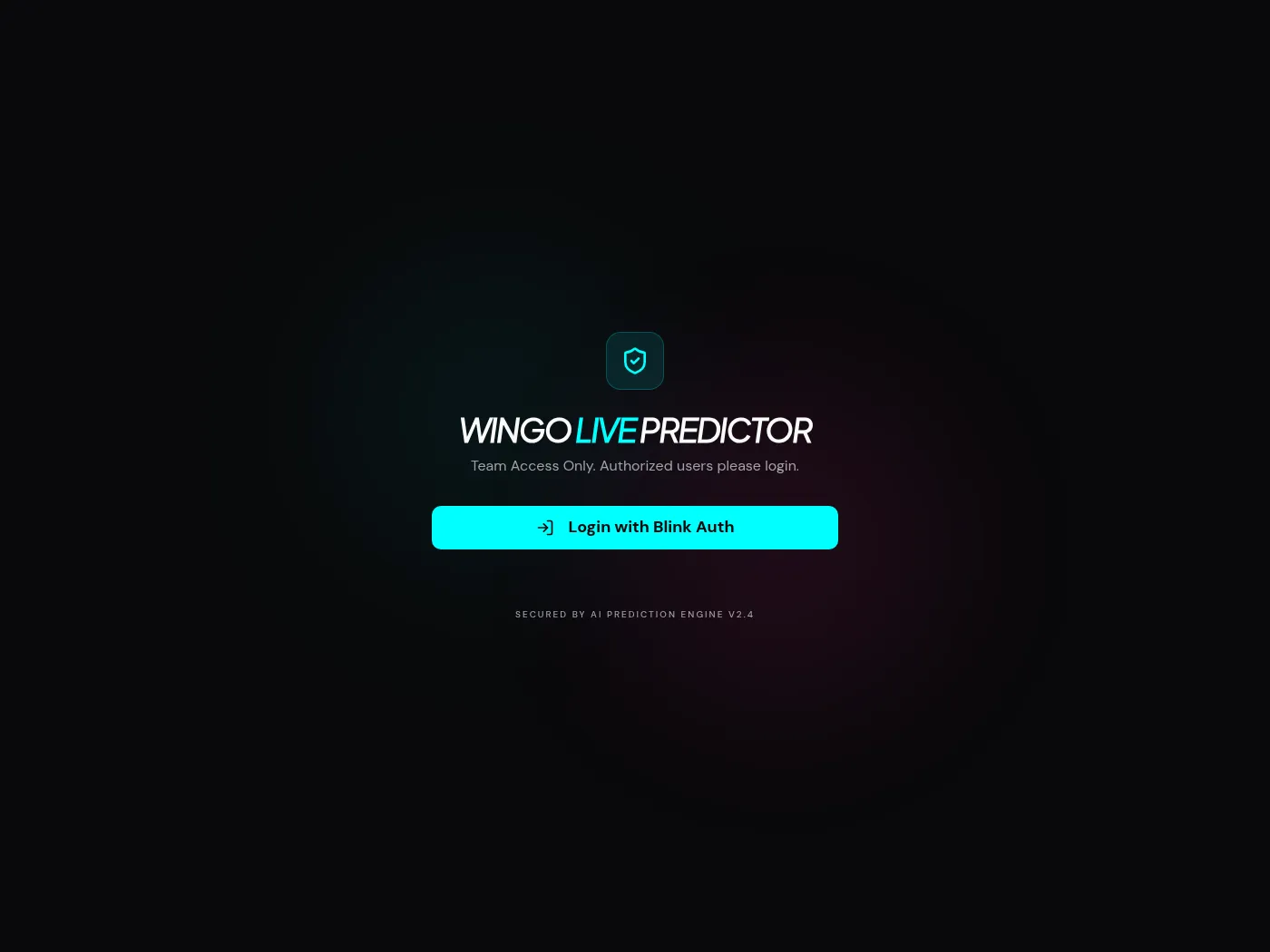 WinGo Live Predictor