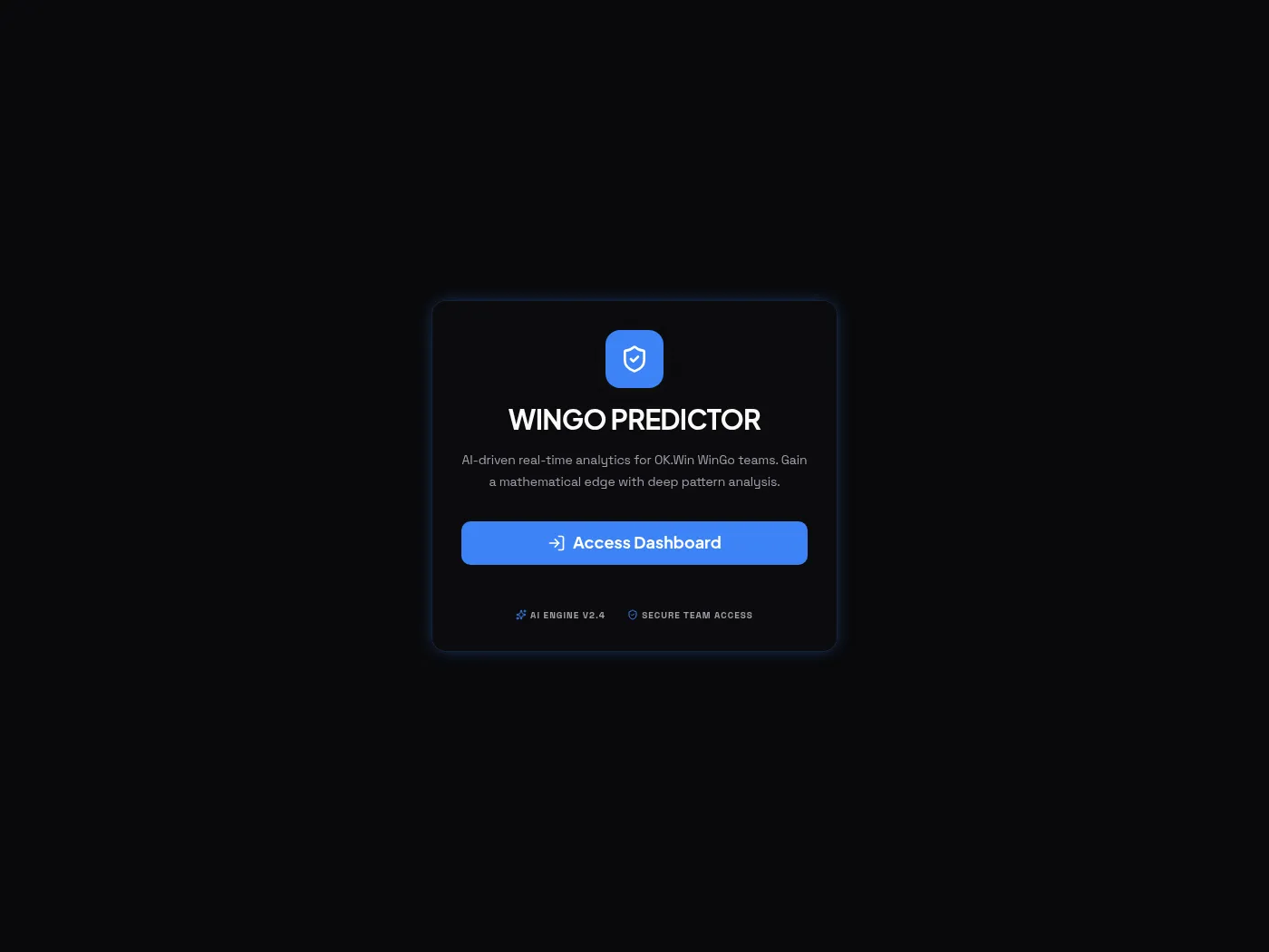 WinGo Live Predictor