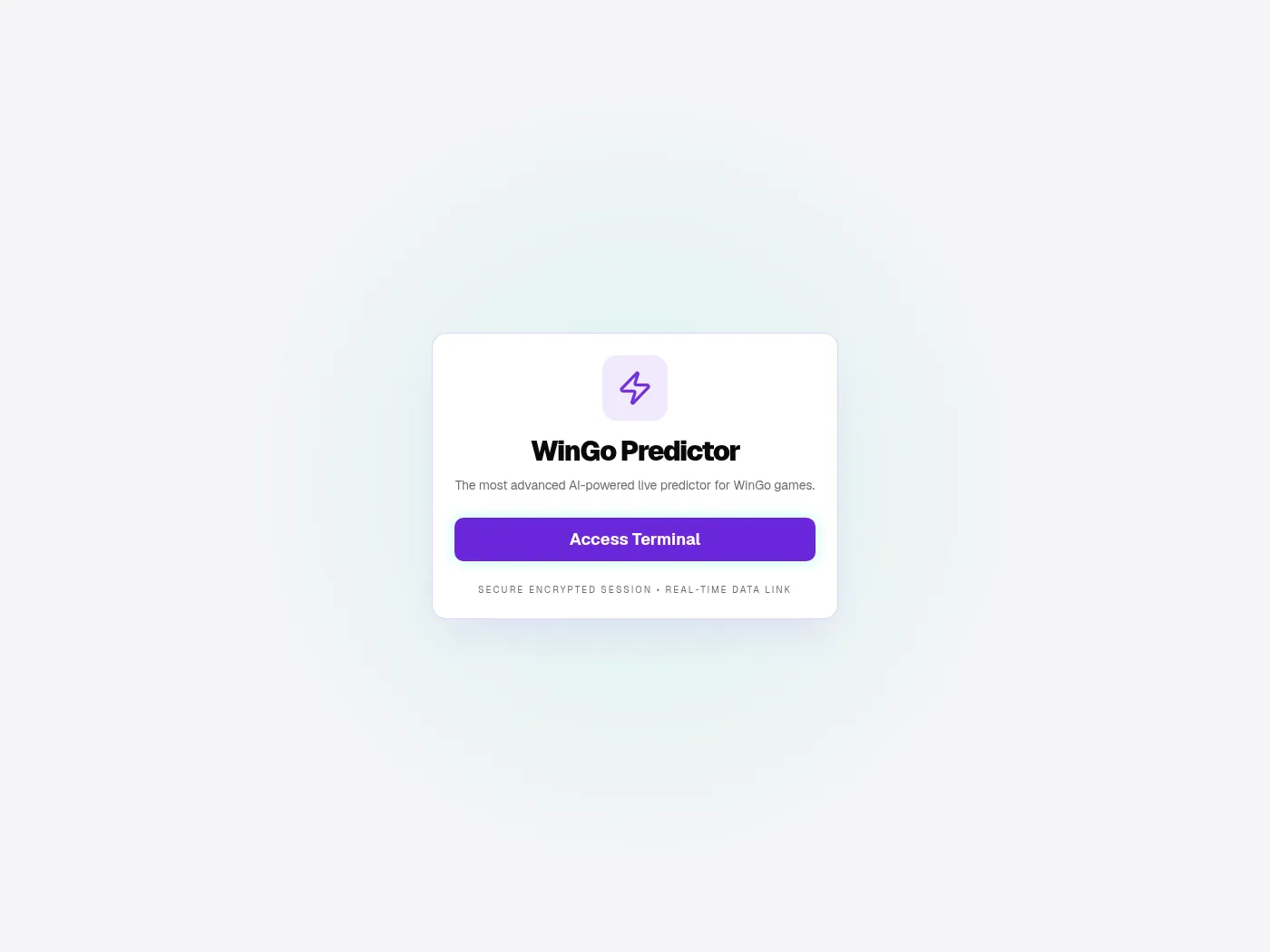 WinGo Live Predictor